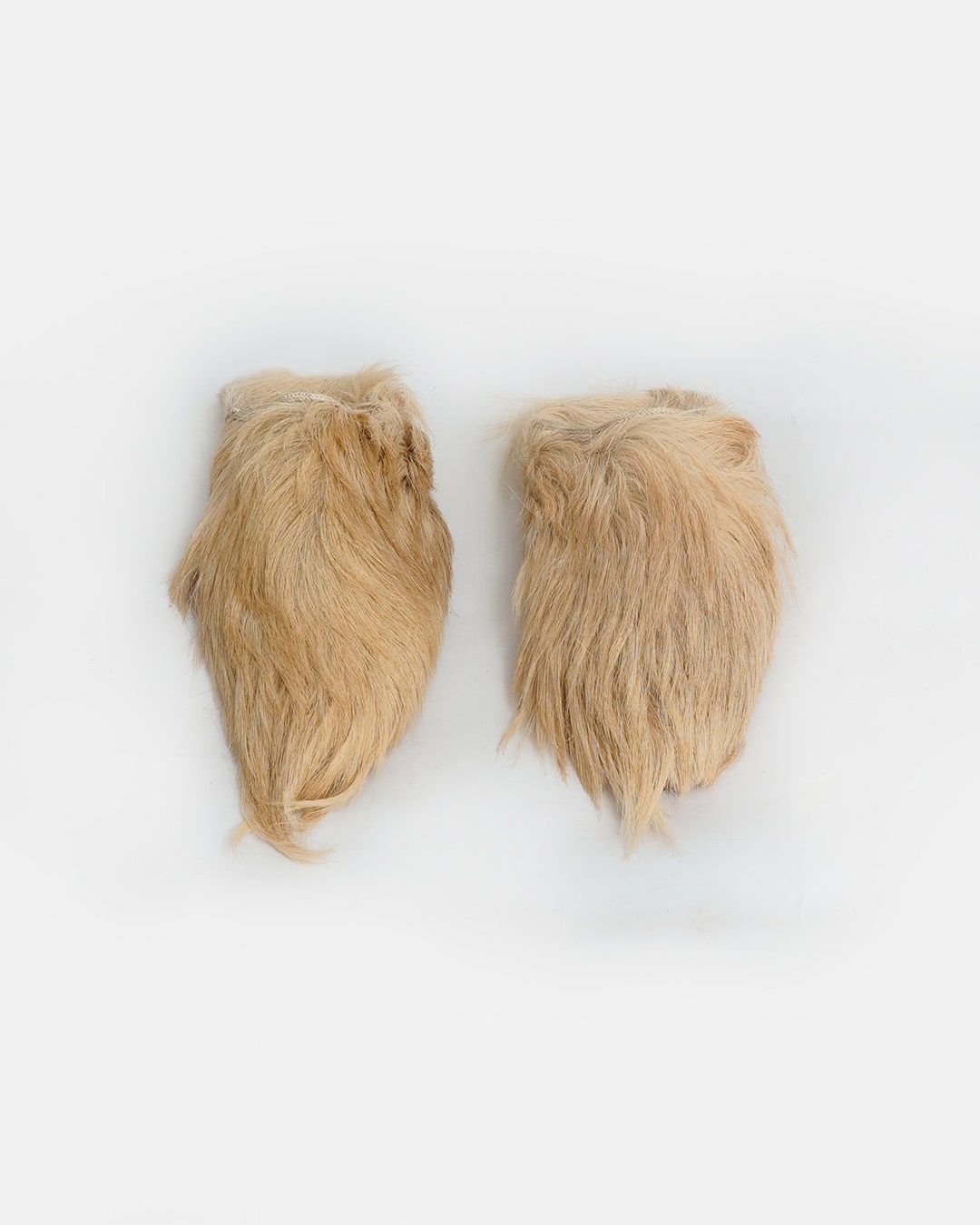 Handcrafted Goat Hair Shoes, Women's Slippers Unique Natural Fiber ...