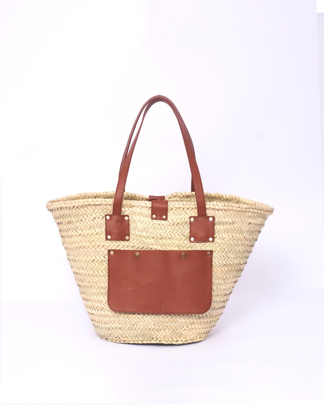 Handmade Straw Bag , Sustainable Natural Bag , Moroccan Basket, Eco ...