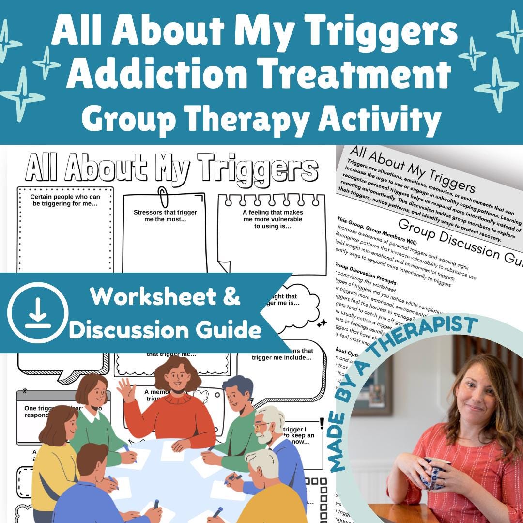 All About My Triggers: Substance Use Disorder and Addiction Recovery ...