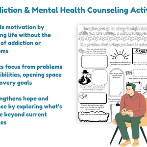 The Miracle Question Solution Focused Therapy Worksheet Addiction ...