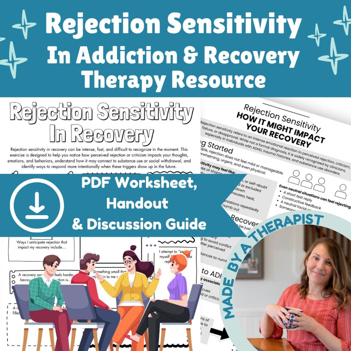 Rejection Sensitivity in Addiction Recovery: Printable Worksheet ...