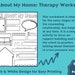 All About My Home, Printable Therapy Worksheet, Child and Teen ...
