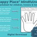 Happy Place Mindfulness Worksheet: Therapy Calming Tool (printable) - Etsy