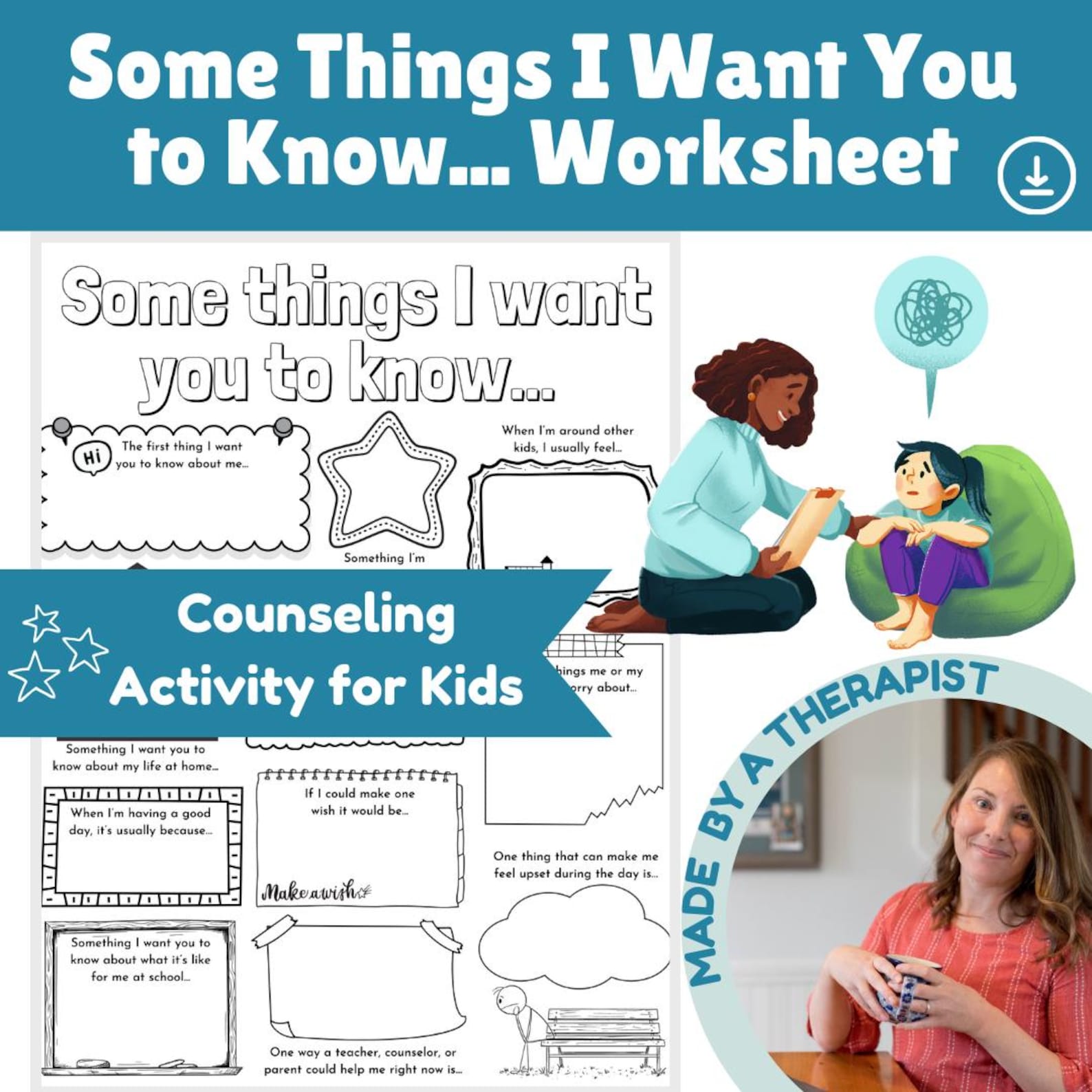 Child, Tween and Teen School and Mental Health Counseling All About Me ...