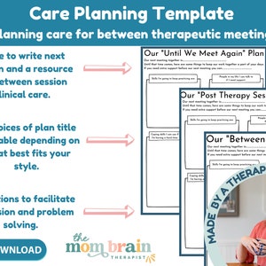 Care Plan for Post-therapy Session, Safety Coping Strategies Mental ...