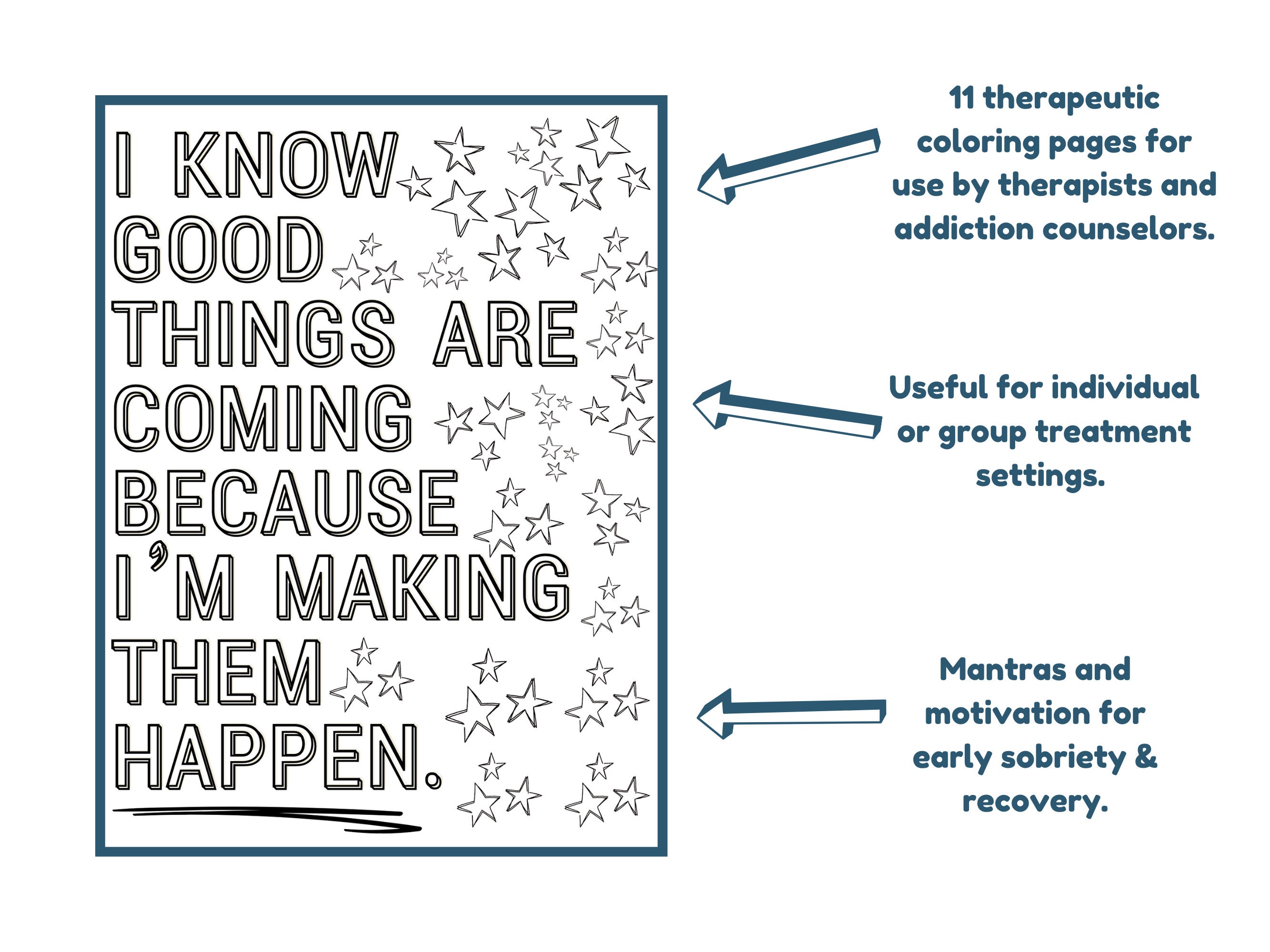 Addiction Recovery Coloring Pages: Relapse Prevention (digital Download ...