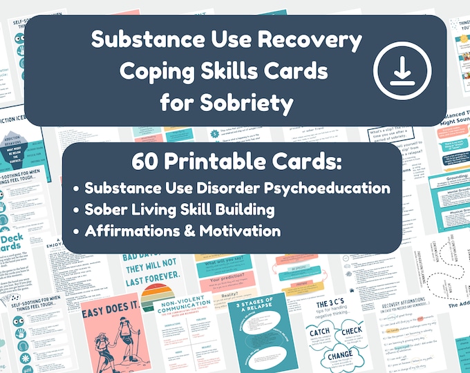 Addiction Recovery Coloring Pages: Relapse Prevention (digital Download ...