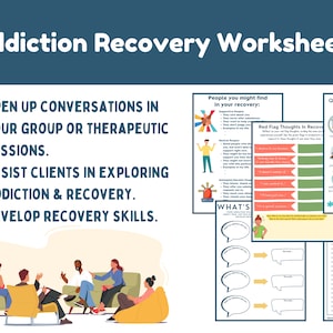 Sobriety Addiction Treatment Worksheets and Handouts- Early Recovery ...