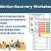 Sobriety Addiction Treatment Worksheets and Handouts- Early Recovery ...