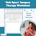 Safe Space Imagery Worksheet: Therapy Tool (digital Download) - Etsy