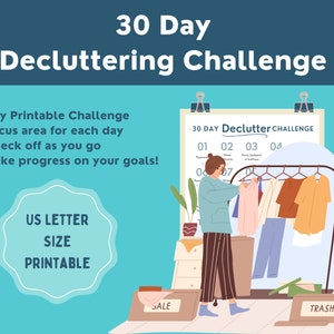 Printable Decluttering Guides, Checklists and Inspiration Cards, Home ...
