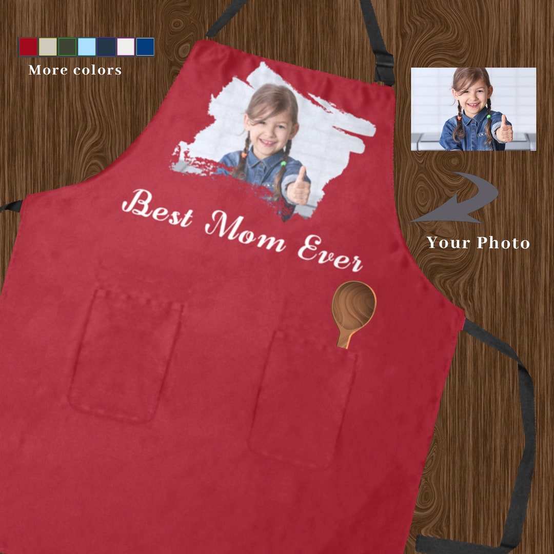 Personalized Custom Apron for Women, Custom Apron Photo ，personalized ...
