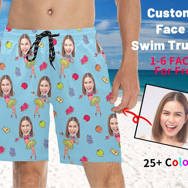 Custom Swim Trunks - Etsy