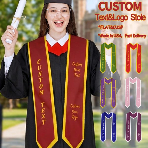 Graduation Scarf - Etsy