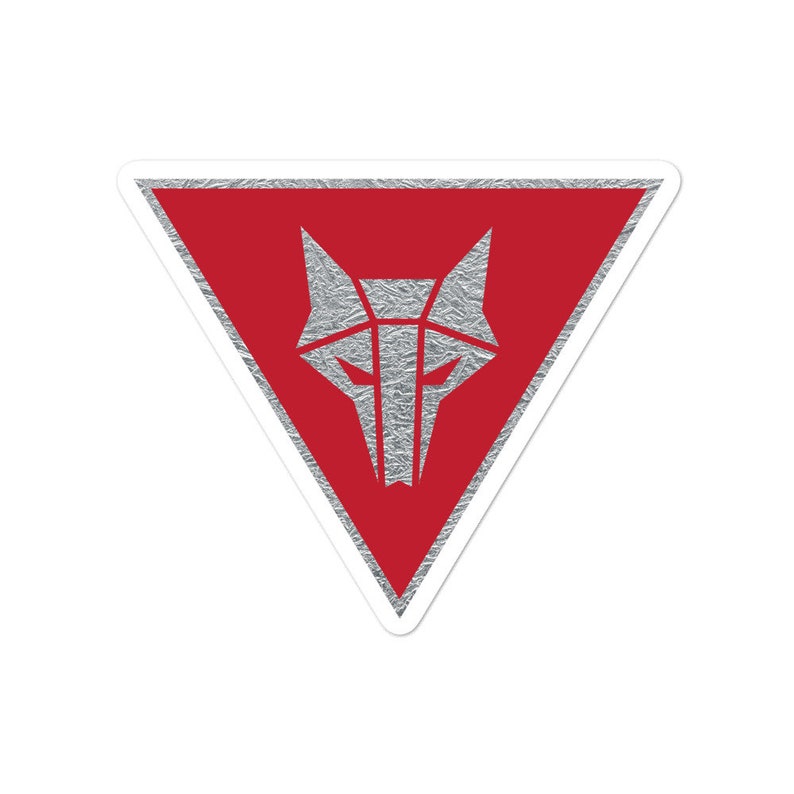 Red Rising Howler Vinyl Sticker - Etsy