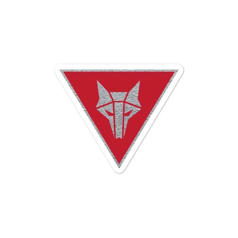 Red Rising Howler Vinyl Sticker - Etsy