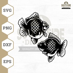 Oranda Goldfish Svg, Goldfish Svg, Ornamental Fish Svg, Goldfish Png ...