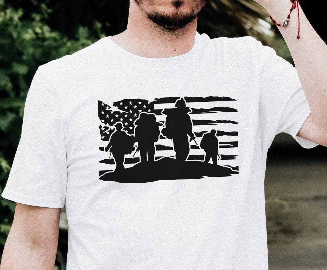 US Soldier SVG File Military Svg Veteran Soldier Svg | Etsy