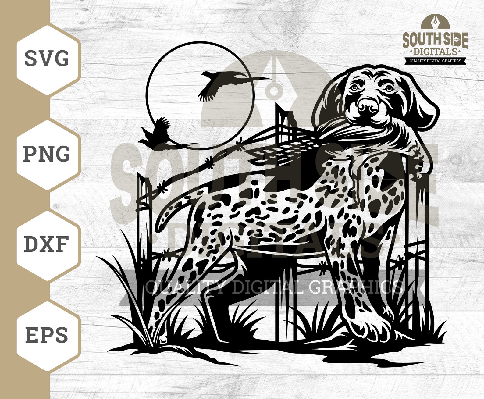 Hunting Dog SVG File Bird Hunting Svg Hunting Season Svg - Etsy