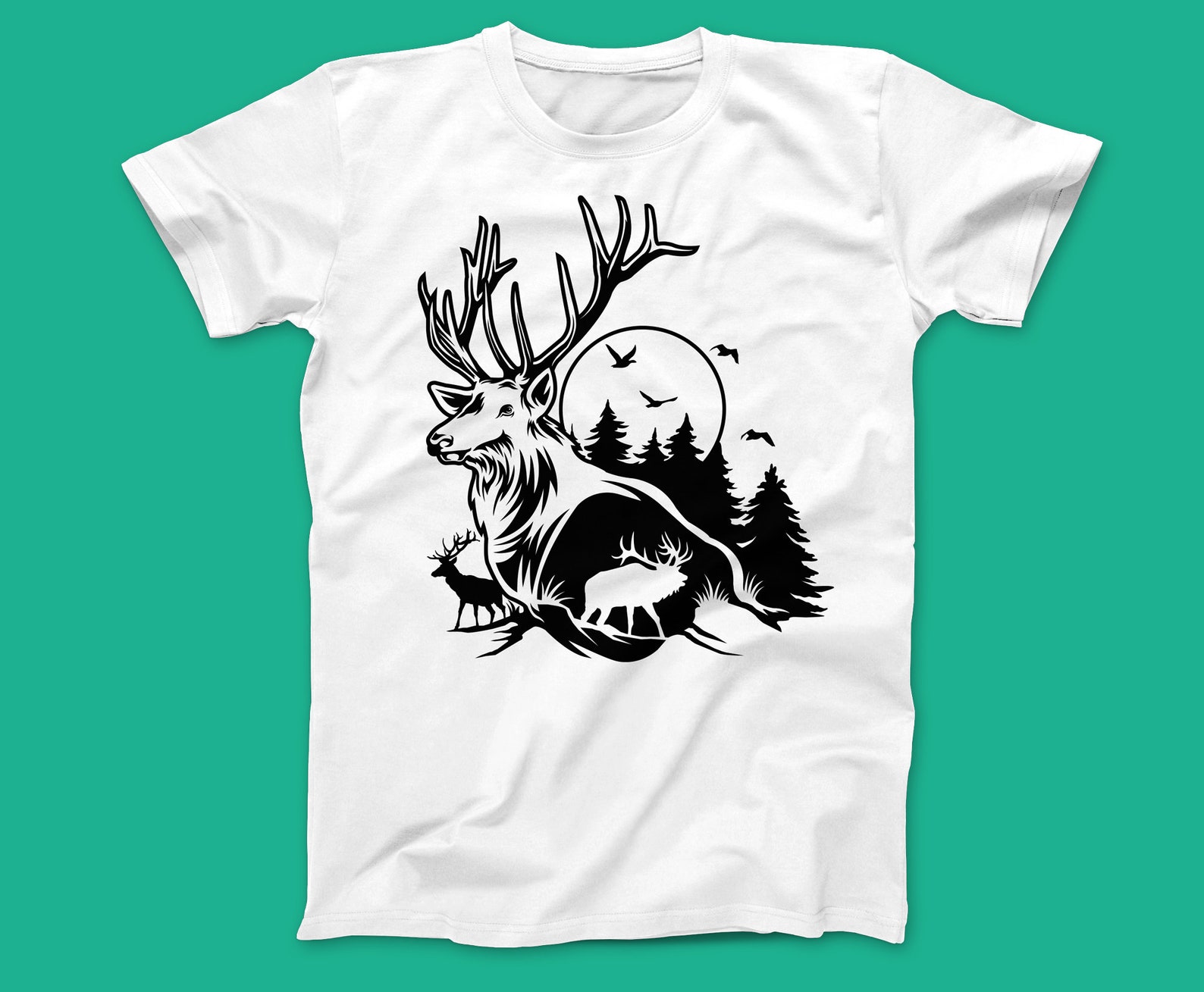 Deer Svg Reindeer Svg Wildlife Svg Deerhunting Svg Buck - Etsy