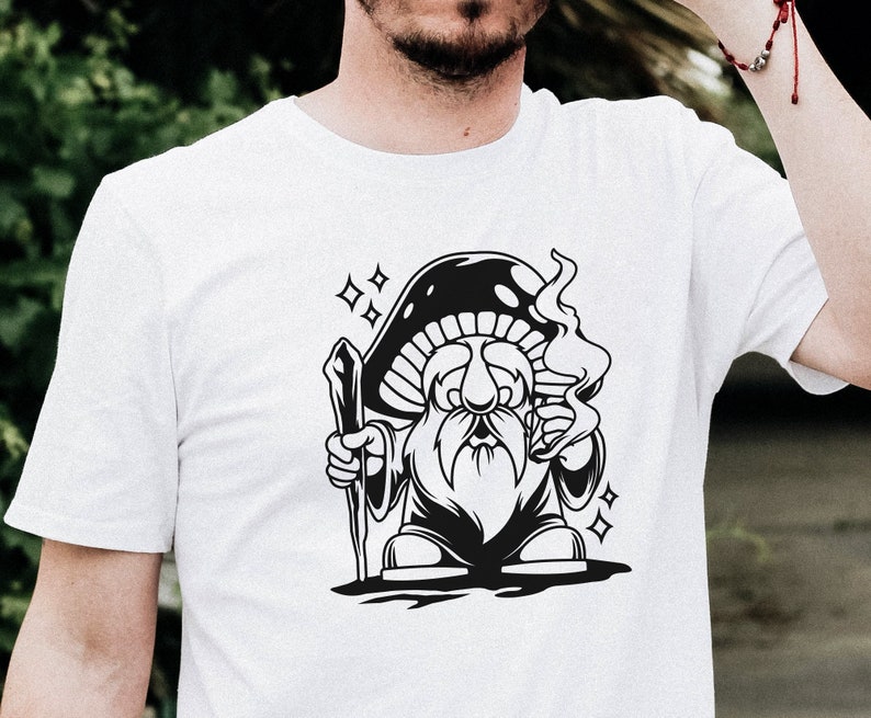 Smoking Gnome SVG File Gnome Smoking Weed Svg Gnome Smoking - Etsy