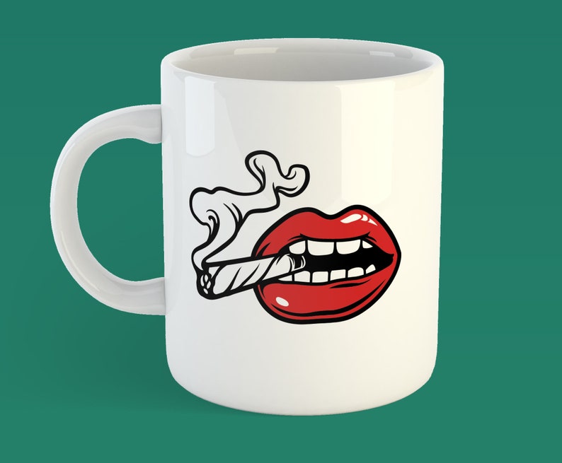 Blunt Lips SVG File Lips Smoking Cannabis Svg Lips Smoking - Etsy