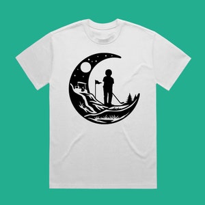 Kids Golf in the Moon Svg, Kid Golfer Svg, Golfer Svg, Golfing Svg ...