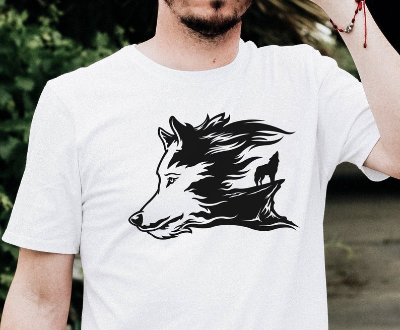 Howling Wolf SVG File Wolf Howl Svg Wolf Svg Wild Wolf Svg - Etsy