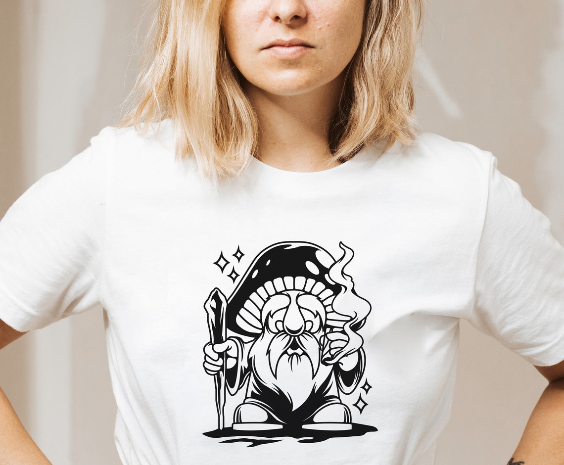 Smoking Gnome SVG File Gnome Smoking Weed Svg Gnome Smoking - Etsy