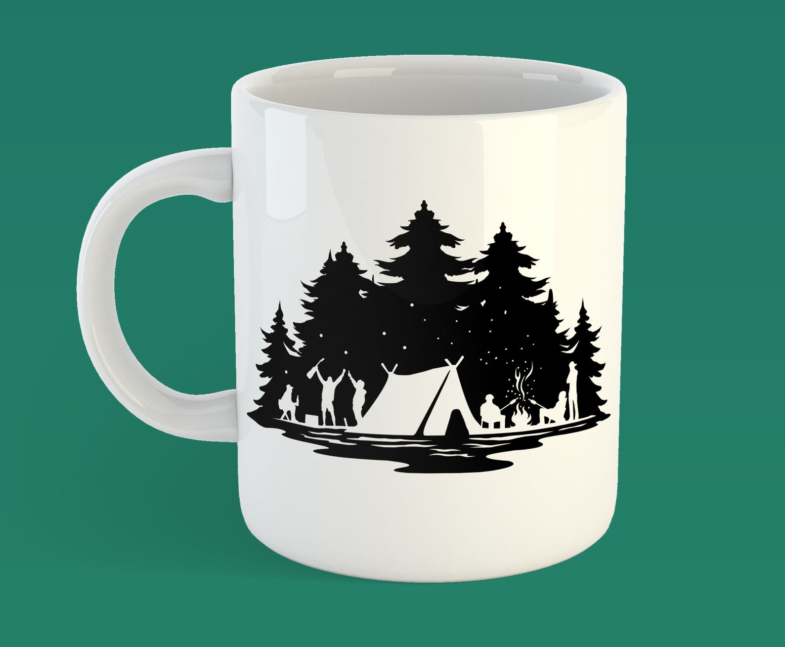 Camping Life SVG File Nature Camp Svg Camping Svg Forest - Etsy
