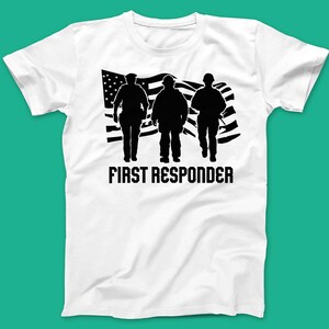 First Responder SVG File, Police Response Svg, Fire Fighter Rescue ...
