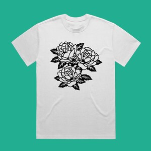 Three Roses Svg, Rose Flower Svg, Rose Svg, Roses Png, Roses Shirt ...