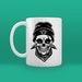 Gangster Skull Svg Scary Skull Svg Angry Skull Svg Bad - Etsy