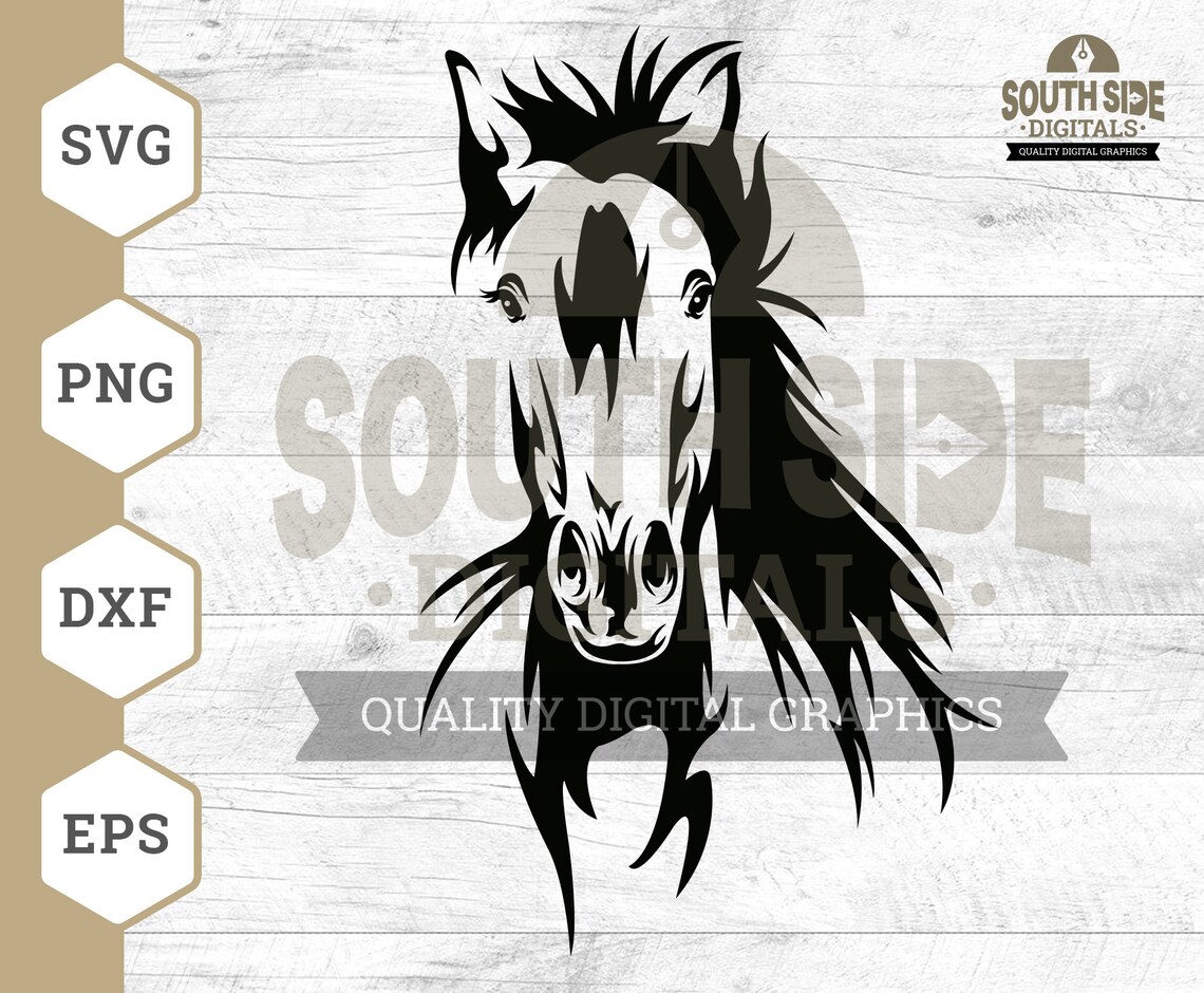 Stallion SVG File Stallion Svg Wild Horse Svg Horse Svg - Etsy