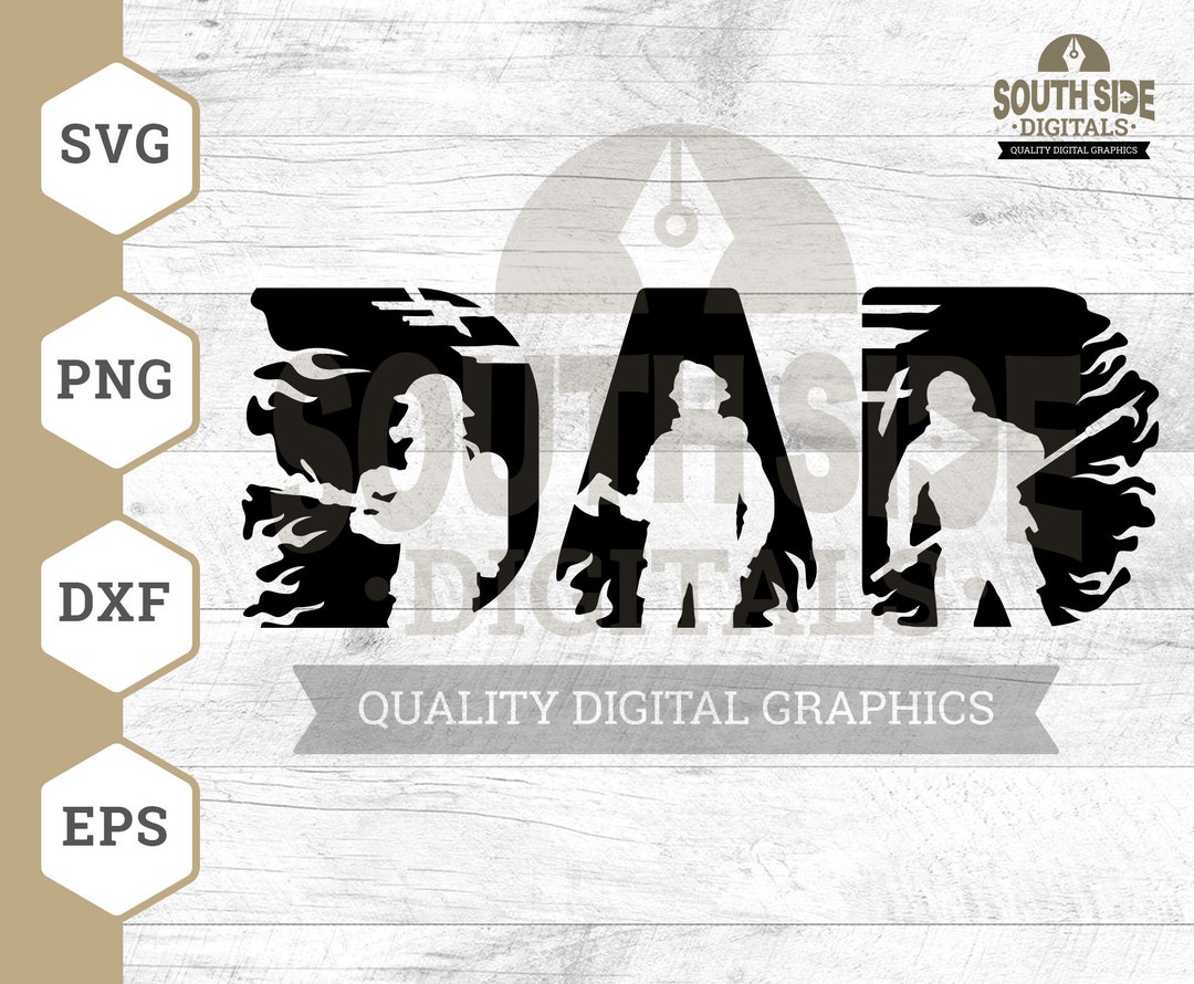 Firefighter Dad Svg, Fireman Dad Svg, Firefighter Life Svg, First ...