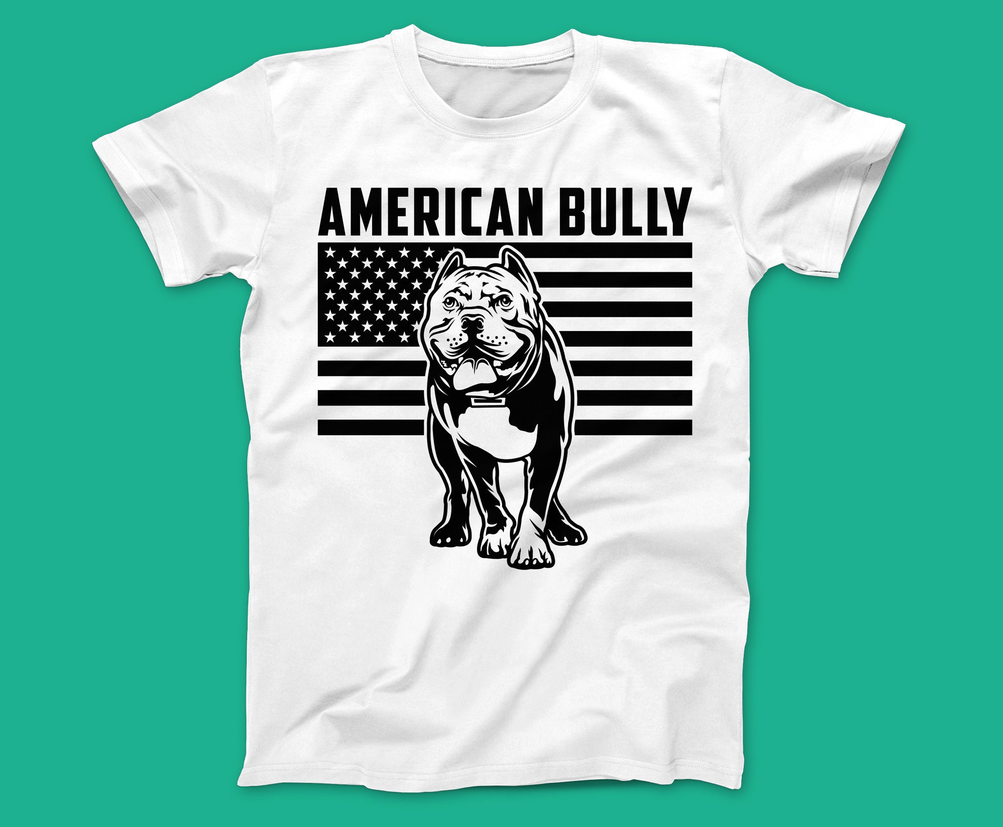 American Bully SVG File: Pitbull Clipart (digital Download) - Etsy