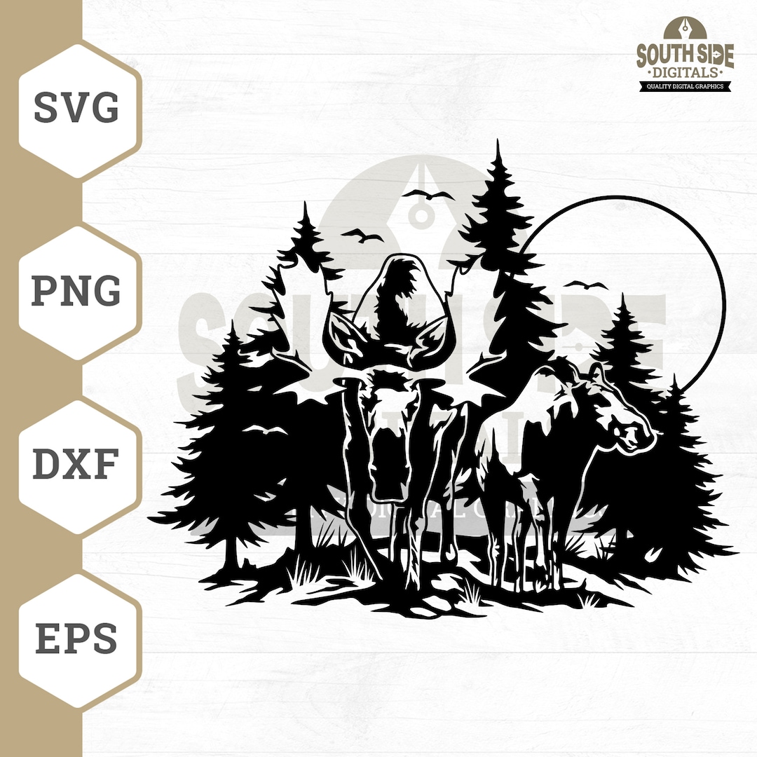 Moose Nature Svg, Moose Svg, Giant Moose Svg, Giant Moose Png, Moose ...