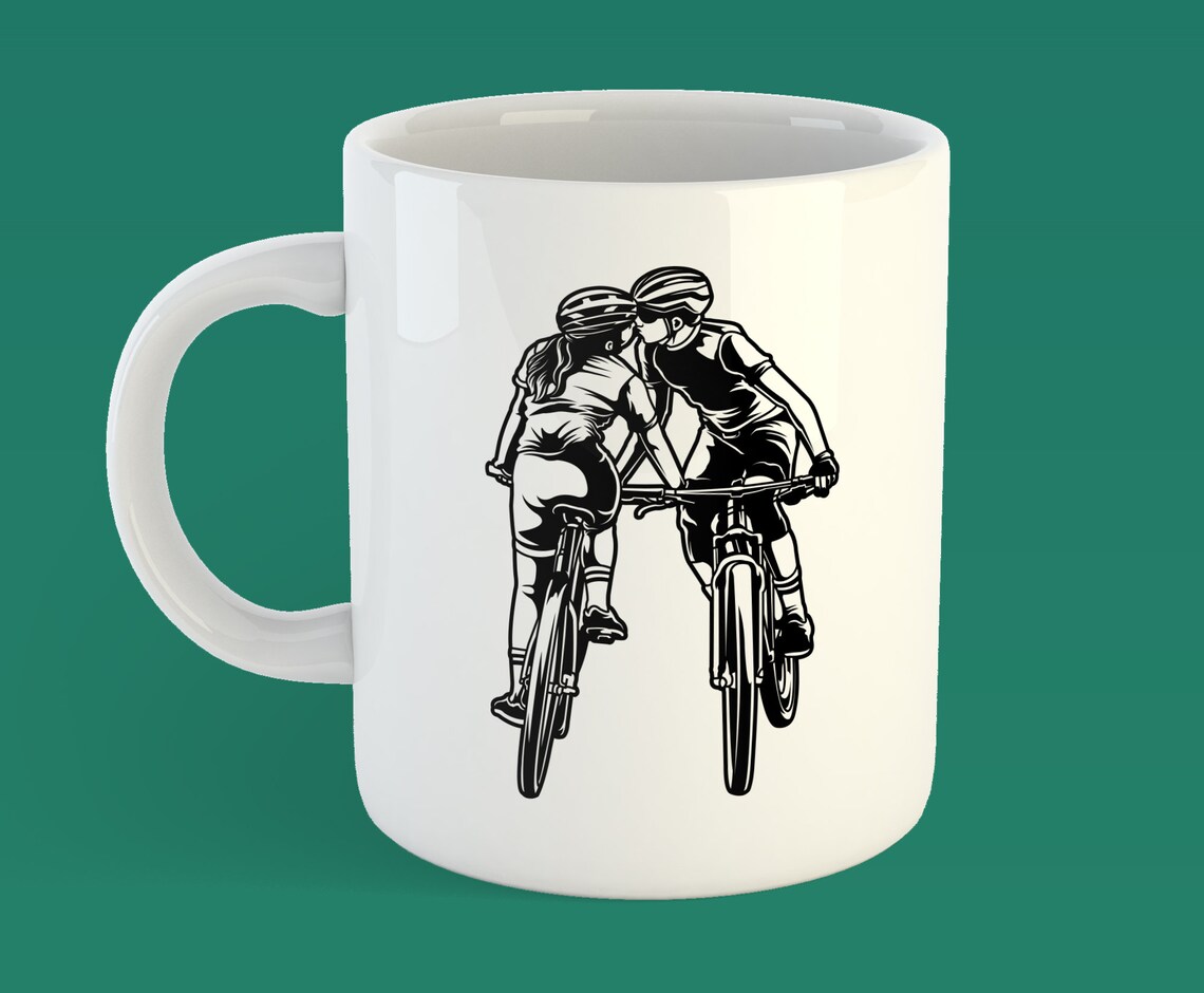 Mountain Bike SVG Lovers Riding Bike Svg Bike Buddy Svg MTB - Etsy