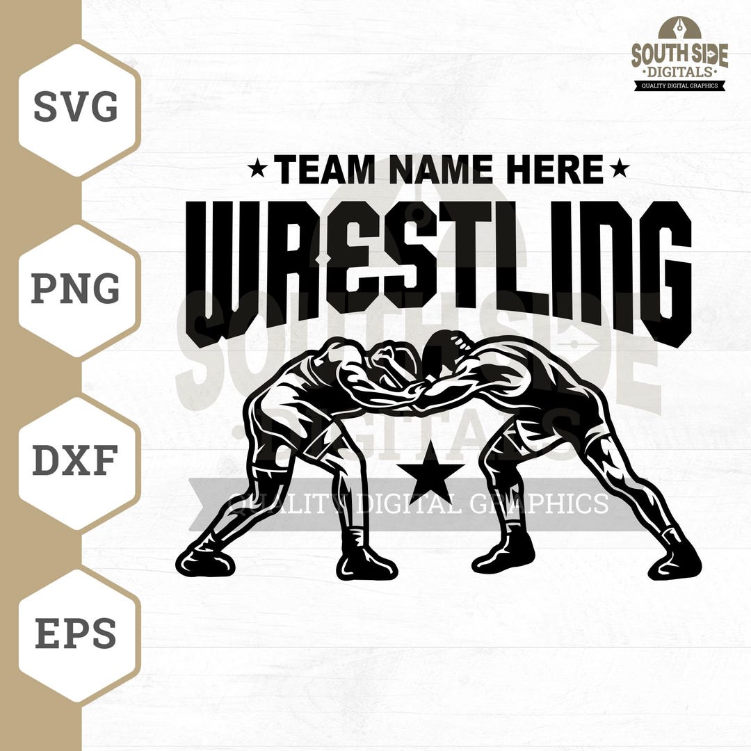 Wrestling SVG File, Sports Wrestling Svg, Contact Sports Svg, Wrestling ...