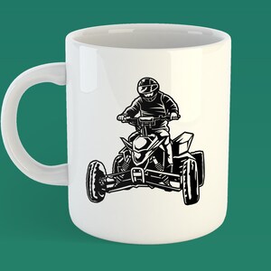 ATV Rider Svg, ATV Motocross Svg, ATV Racing Svg, All Terrain Vehicle ...