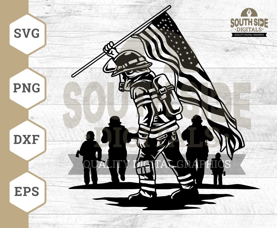 Fire Fighter Son SVG File, Firemen Son Svg, Firefighter Svg, US ...