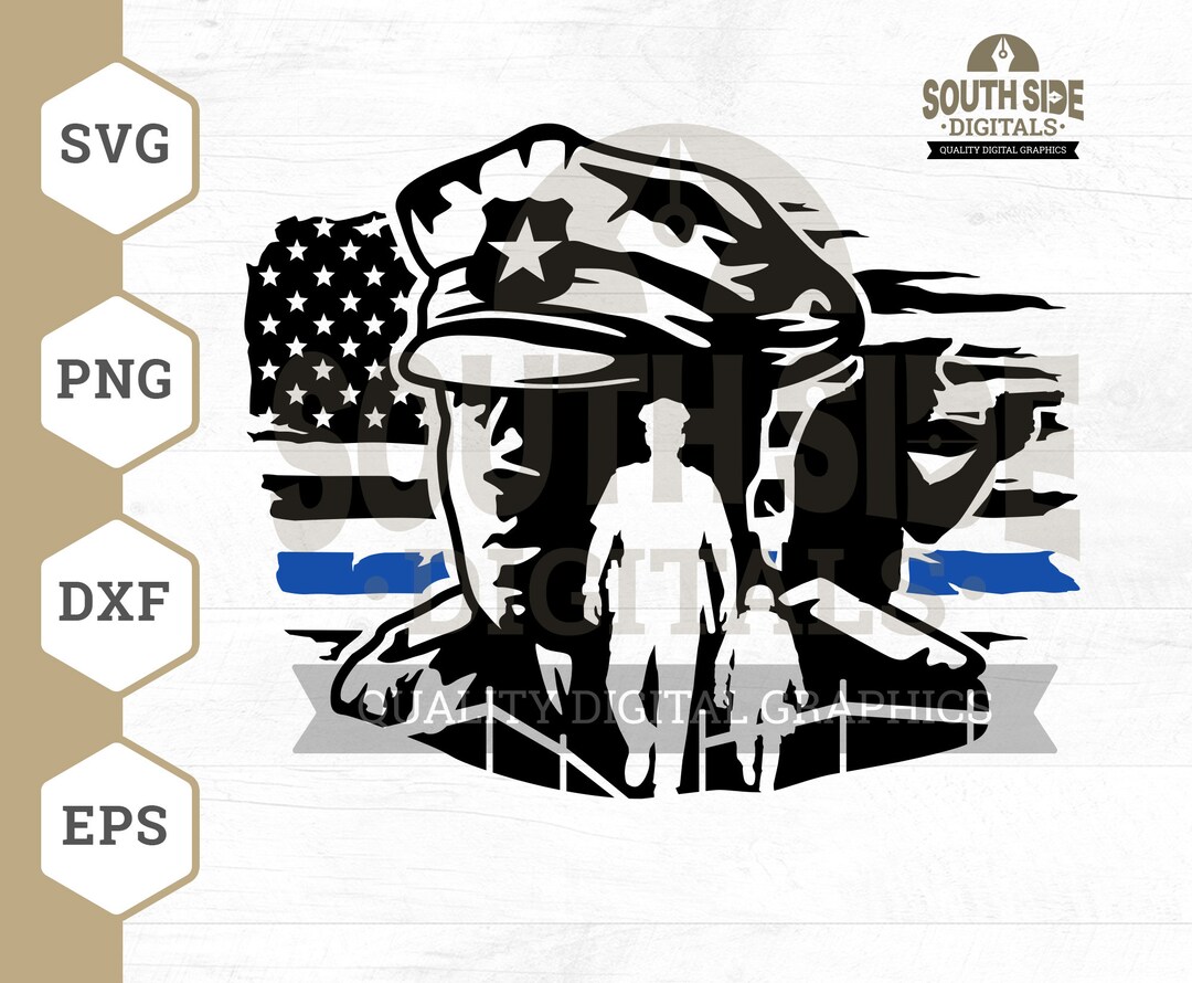 US Police Svg File, Police Svg, Swat Police Svg, Police Flag Svg ...