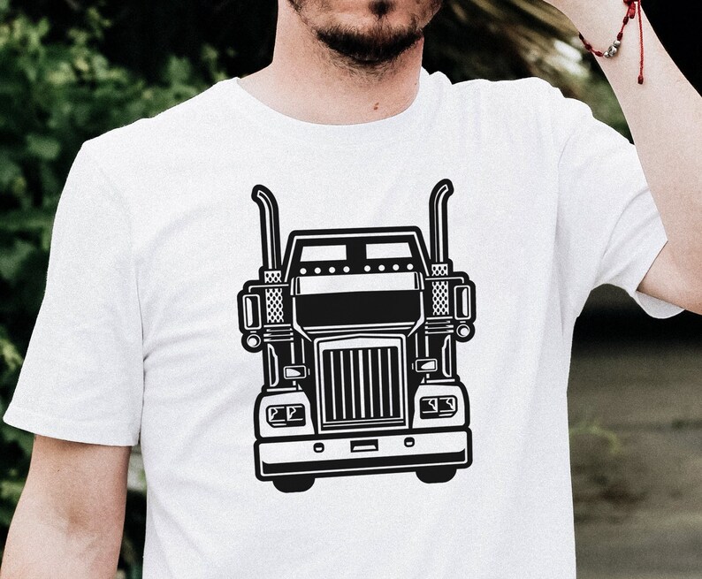 Front Truck SVG File Semi Truck Front Svg Transport Truck | Etsy