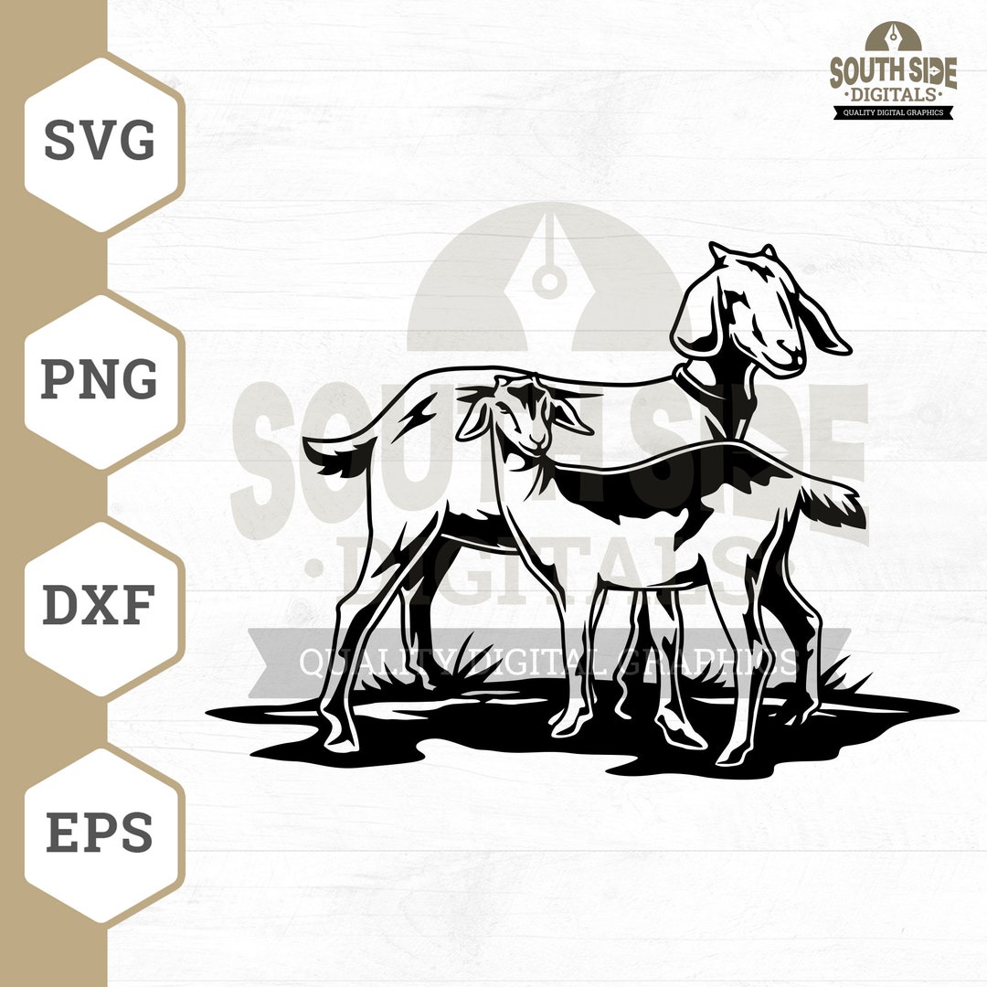Farm Goat Svg, Goat Family Svg, Goat Svg, Farm Animals Svg, Farm Goat ...
