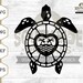 Sea Turtle Svg, Turtle Heart Shell Svg, Swimming Turtle Svg, Beach ...