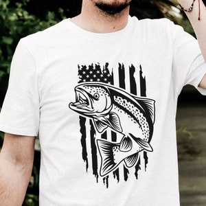 Salmon Fishing SVG File, Salmon Fishing Svg, Fishing Svg, Outdoor ...