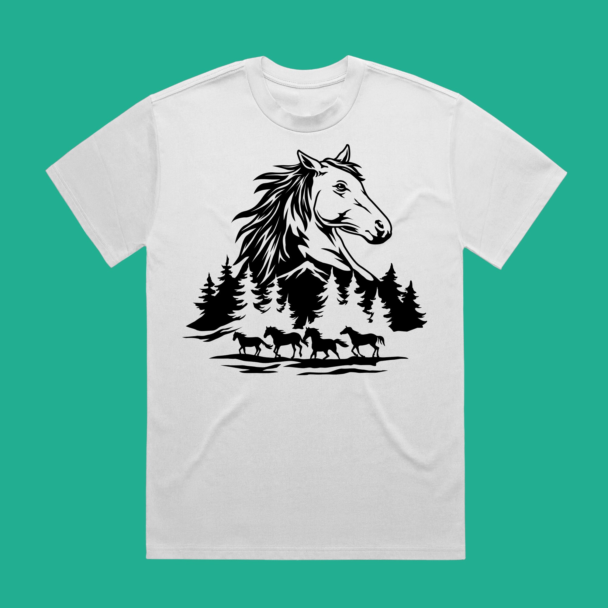 Stallion SVG File Mustang Svg Horse Svg Wild Horse Svg - Etsy Canada