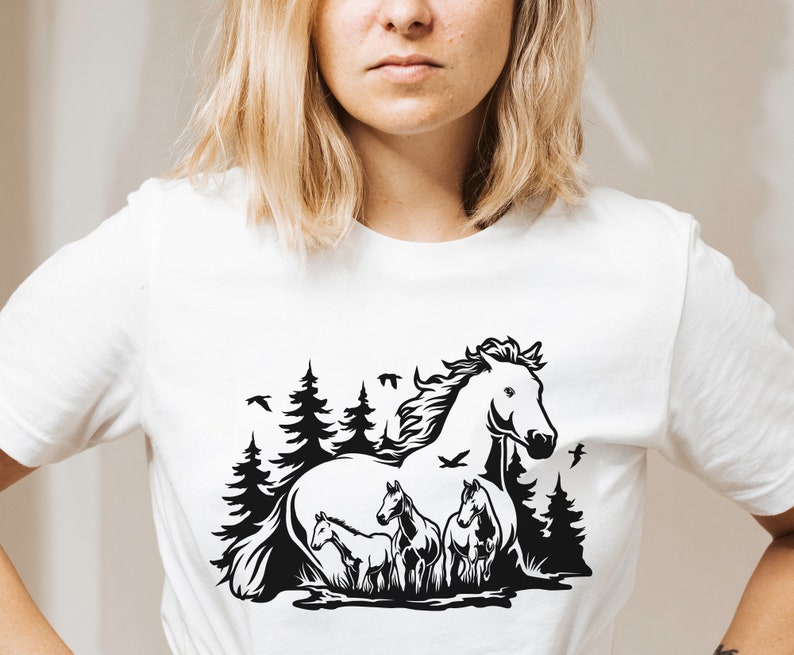 Stallion SVG File Stallion Svg Mustang Svg Wild Horse Svg | Etsy