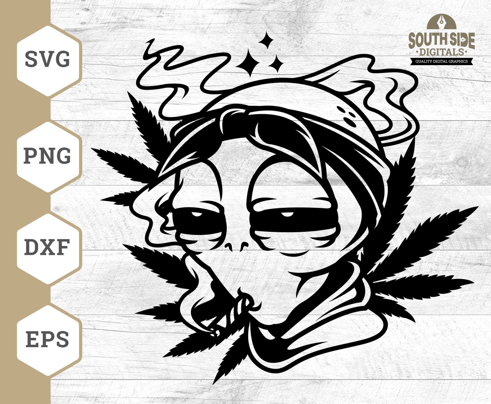 Alien Smoking Weed Svg Alien Smoking Cannabis Svg Weed - Etsy Australia
