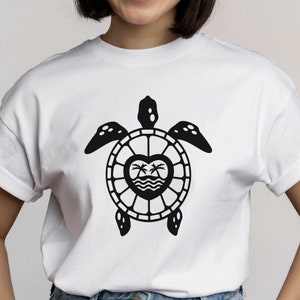 Sea Turtle Svg, Turtle Heart Shell Svg, Swimming Turtle Svg, Beach ...